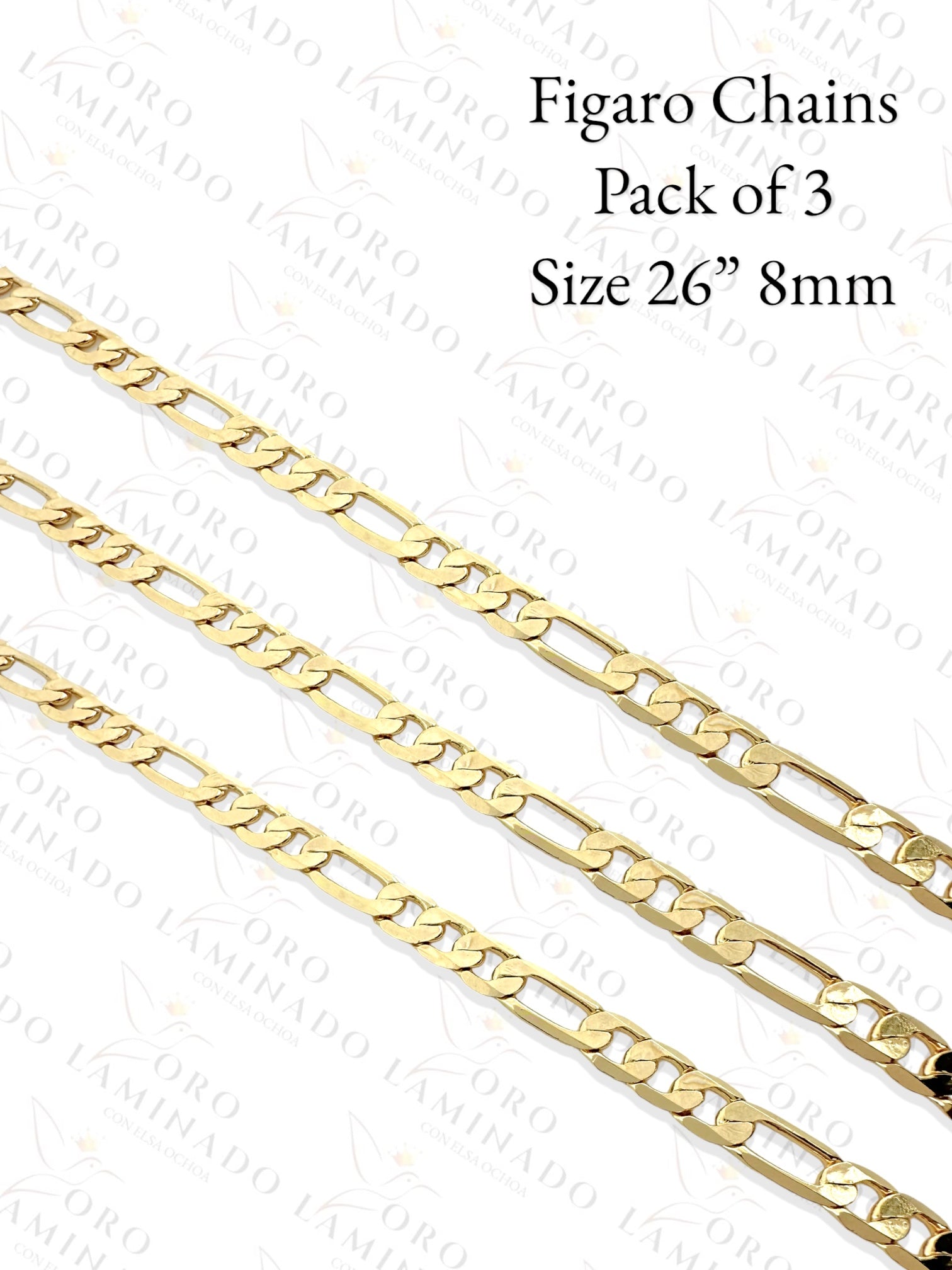 Figaro Chains – Oro Laminado Elsa