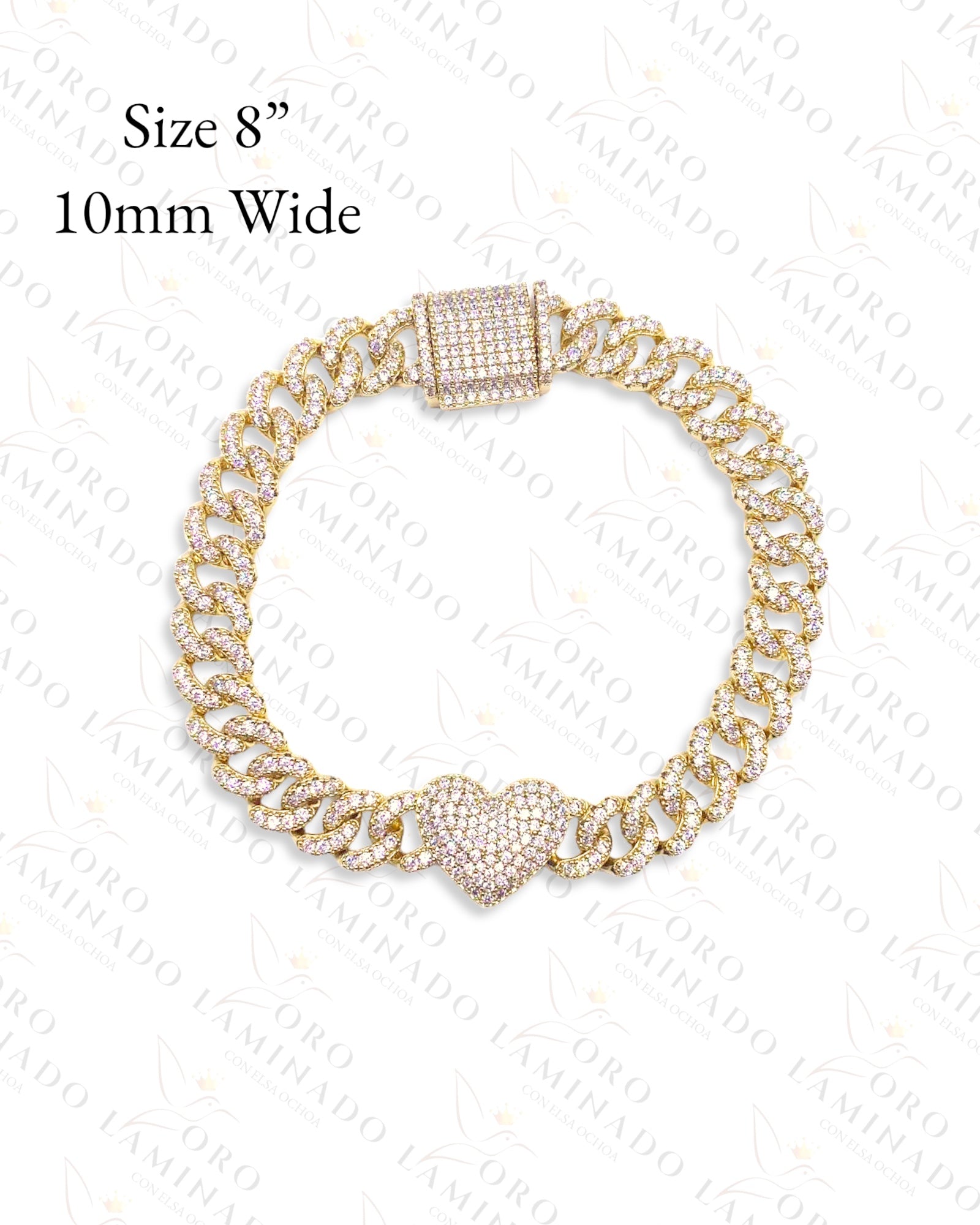 Heart Monaco Bracelet B73 – Oro Laminado Elsa
