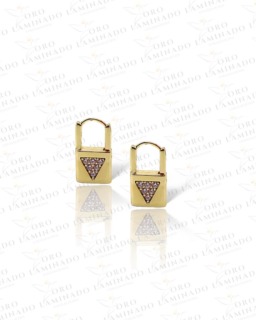High Quality Lock Earing C182 – Oro Laminado Elsa