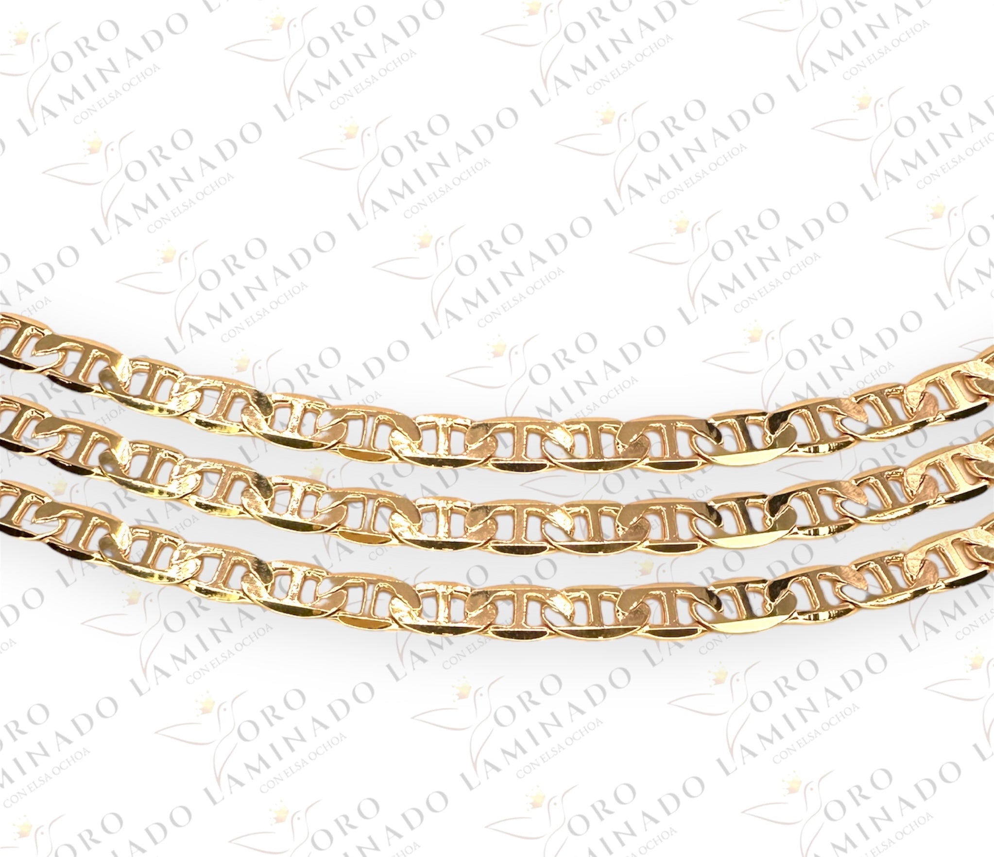 Gucci link chain (pack of 3) R285 – Oro Laminado Elsa