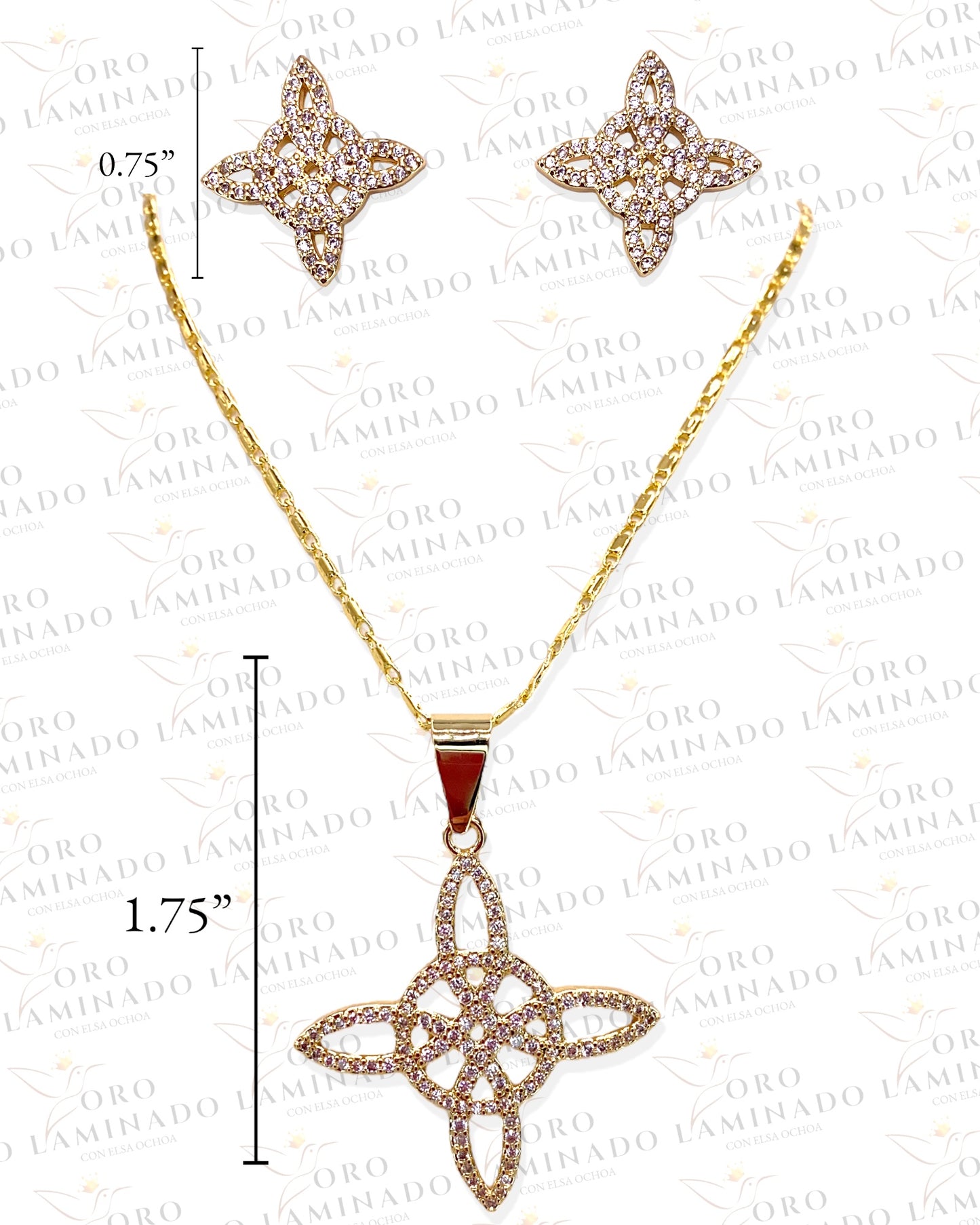 Witch Knot Set Y153 – Oro Laminado Elsa