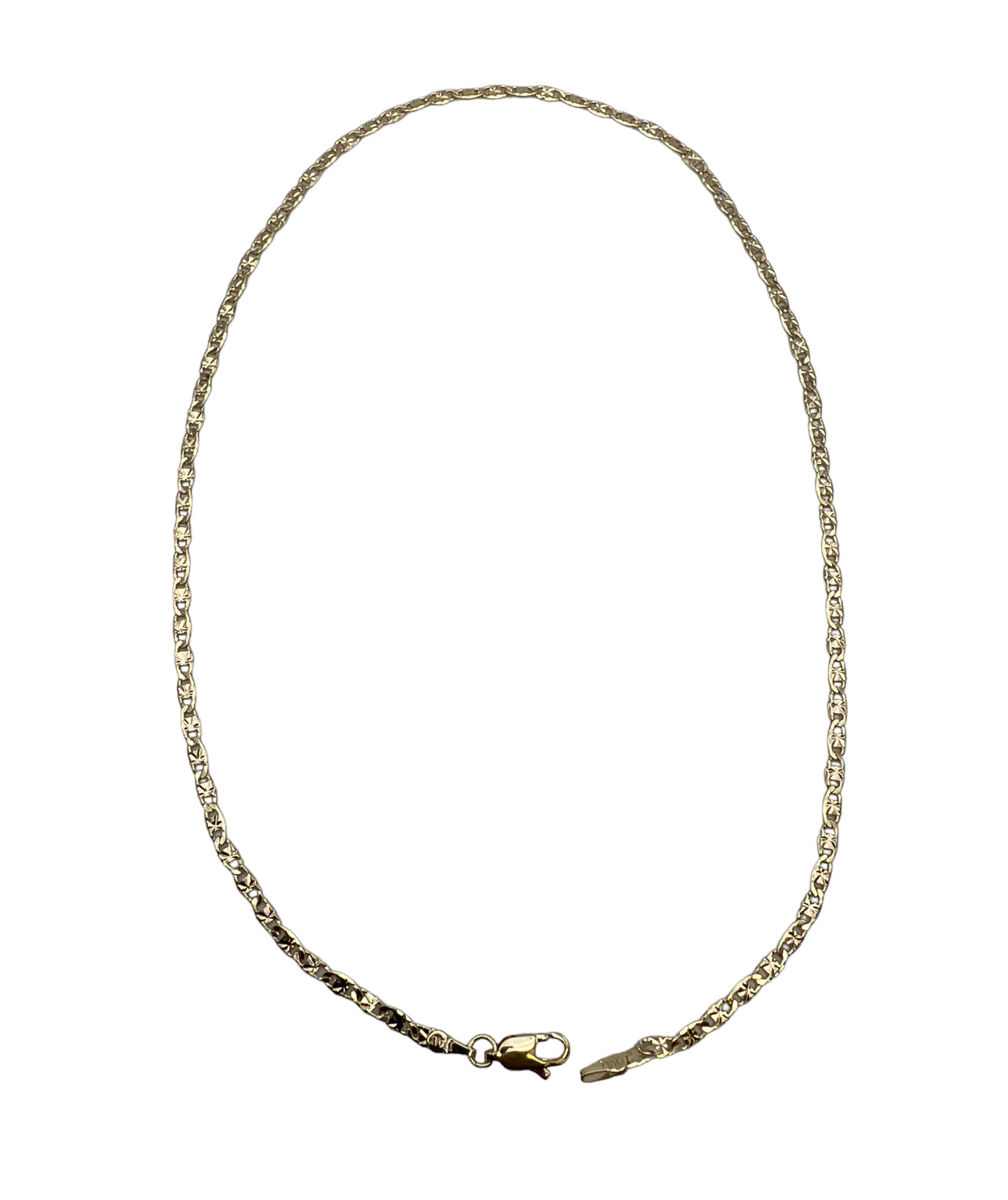 22” 3mm Flor Valentin Chains (Pack of 6) B9 – Oro Laminado Elsa