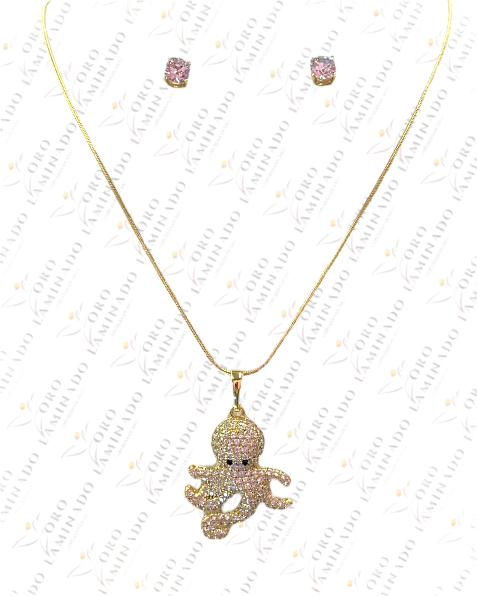 Octopus Kids Set Y210 – Oro Laminado Elsa